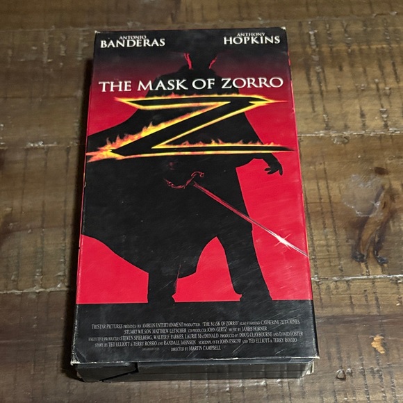 Other | The Mask Of Zorro Vhs Tape Bundle And Save 52 | Poshmark